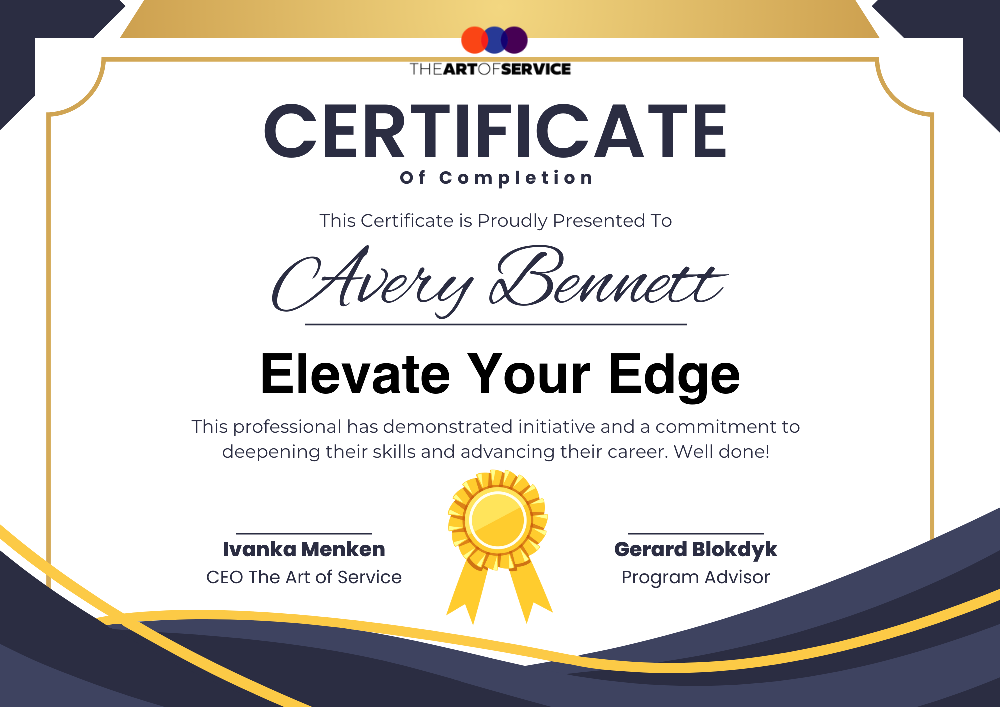 02150618 | The Art of Service Academy